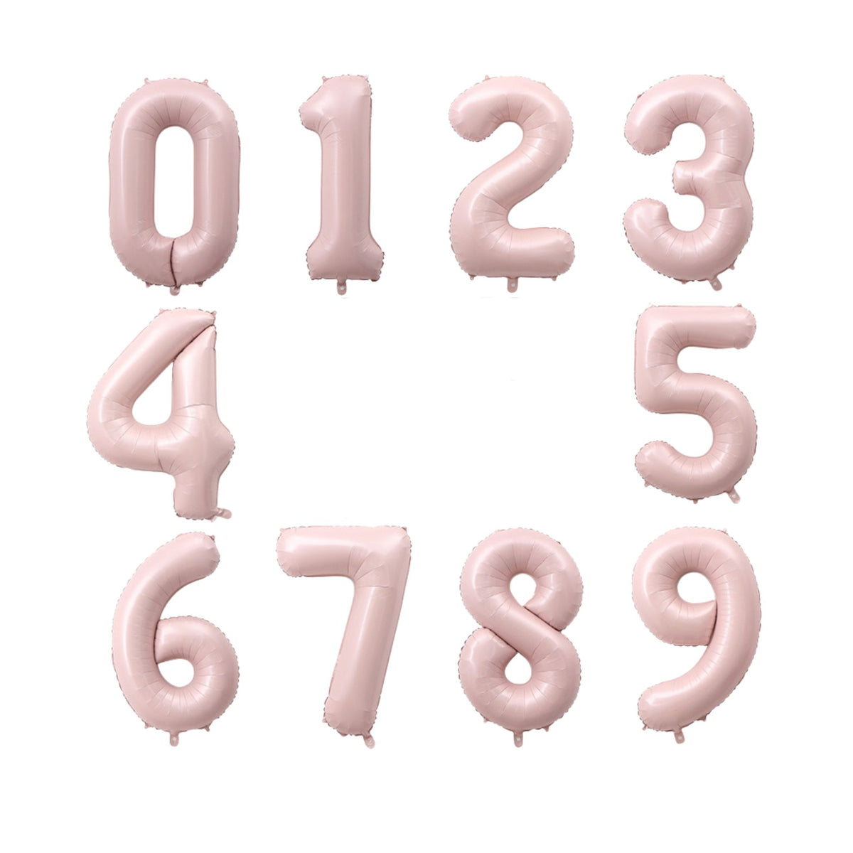 Matte Number Balloons – Birthday Party Decor | Festive Fun Co.